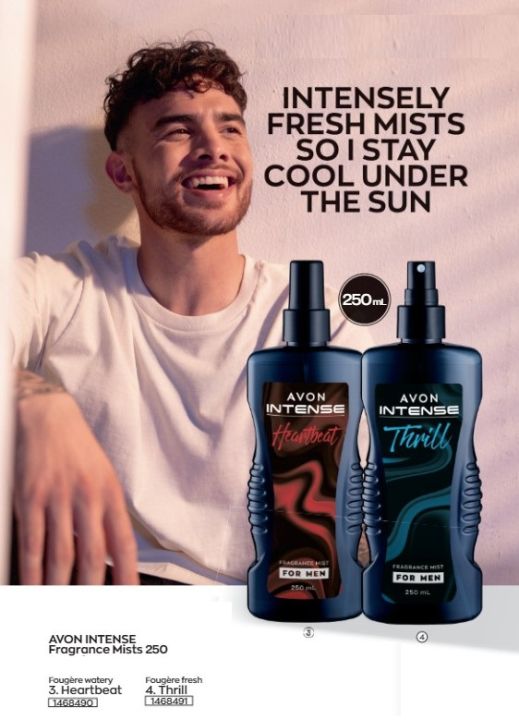 AVON Intense Spray 250ml & 100ml for Men | Lazada PH