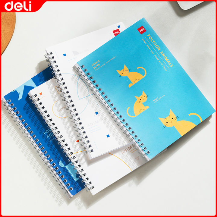Deli Spiral Notebook For College Students Journal For School Supplies ...