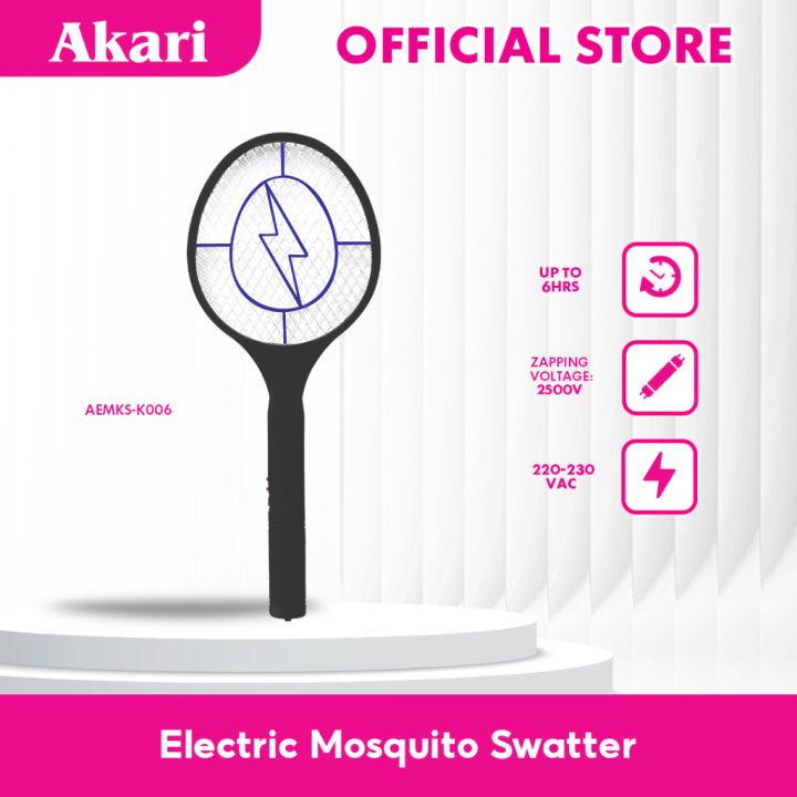 Akari AEMKS-K006 Electric Mosquito Swatter | Lazada PH