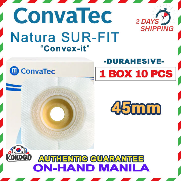 Convatec 45mm Colostomy Wafer Convex-it Durahesive sold per box | Lazada PH