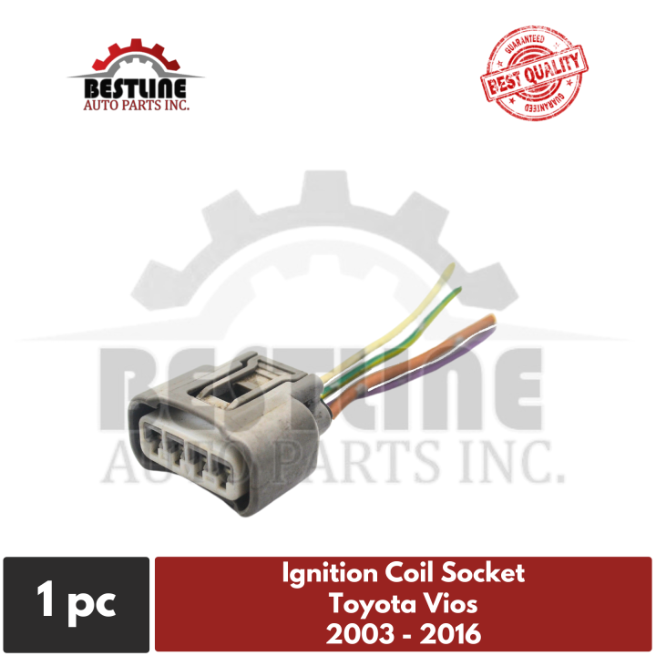 Ignition Coil Socket for Toyota Vios First Second Third Generation 2003 ...