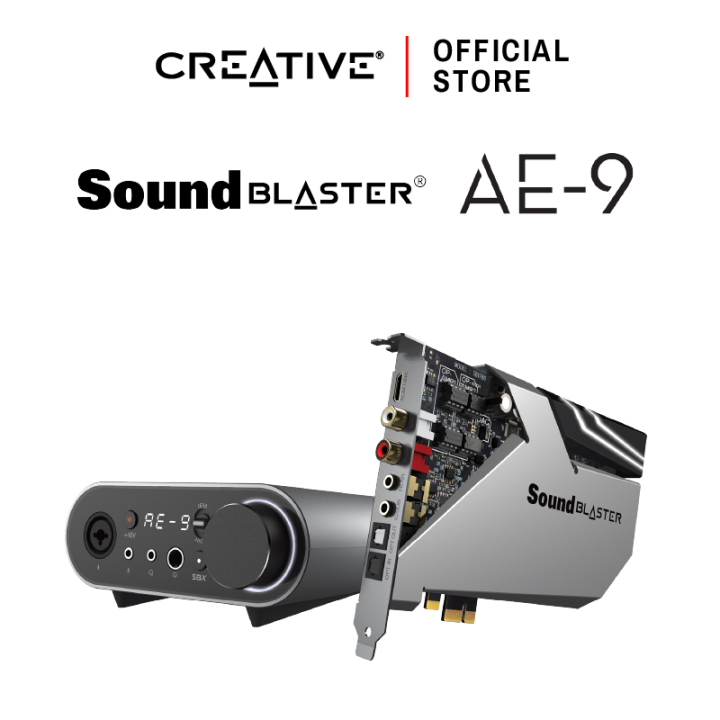 CREATIVE Sound Blaster AE-9 Internal Sound Card รองรับ 5.1 แท้พร้อม ...
