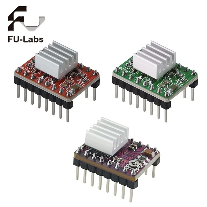 Stepper Motor Driver Stepstick A4988 Drv8825 With Heat Sink Carrier ...