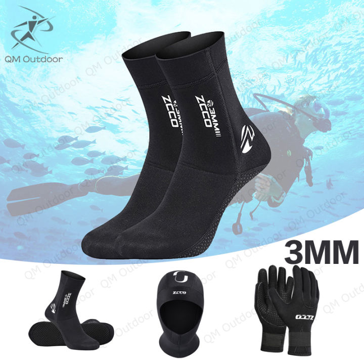 Water Sports 3MM Diving Socks diving boots for men women | Lazada PH
