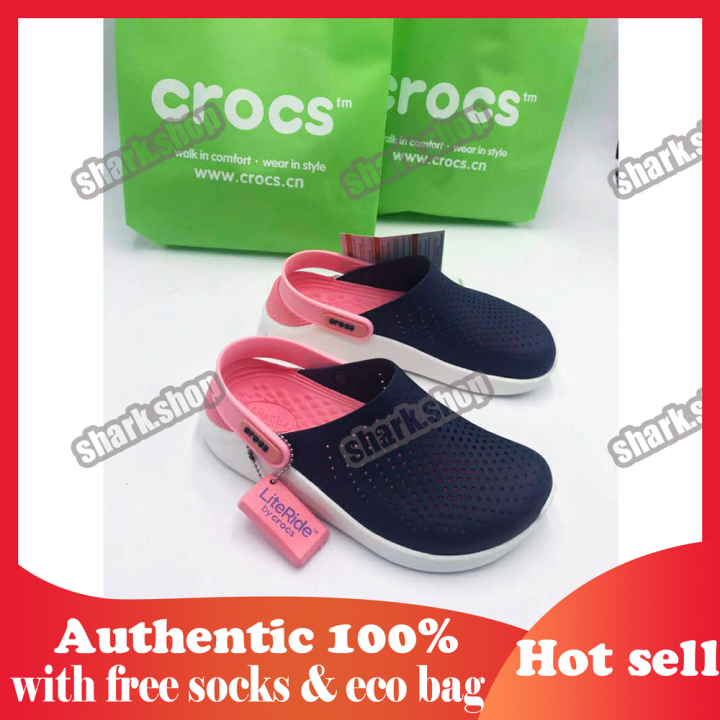 Crocs literide sandals for woman with eco bag | Lazada PH