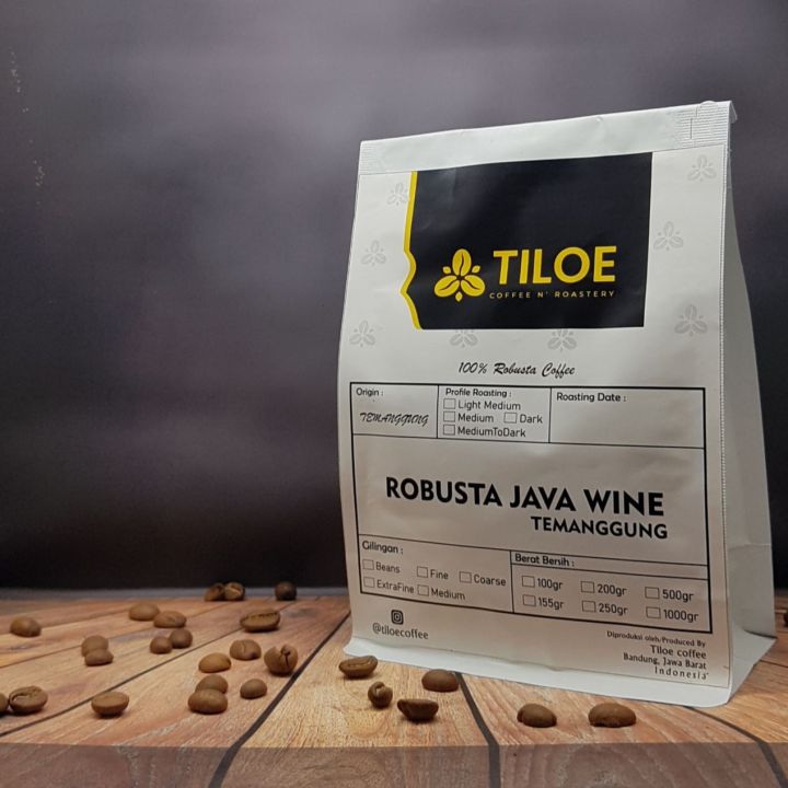 Kopi Robusta Wine Temanggung Java Wine Robusta - 250gram | Lazada Indonesia