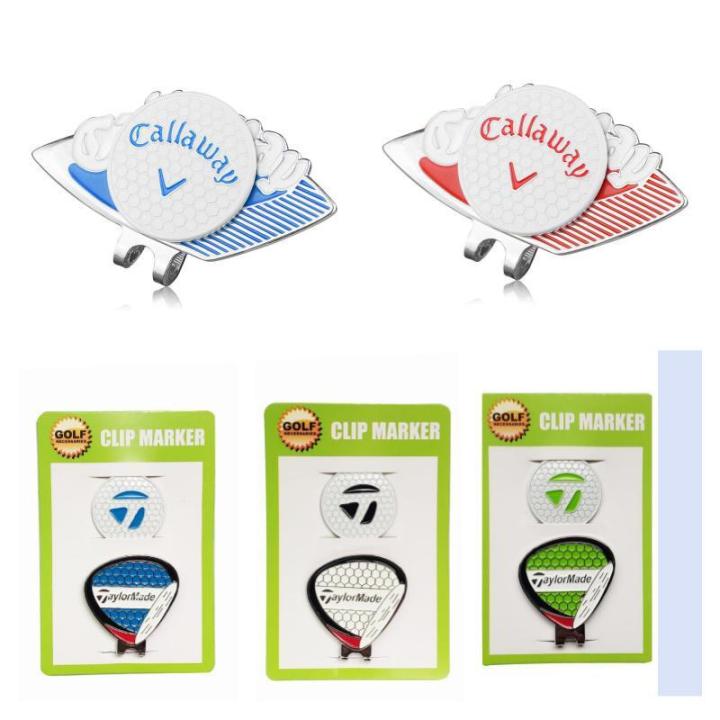 New Golf Ball Marker Cal Golf Cap Clip Langfang Process Metal Cap Clip ...