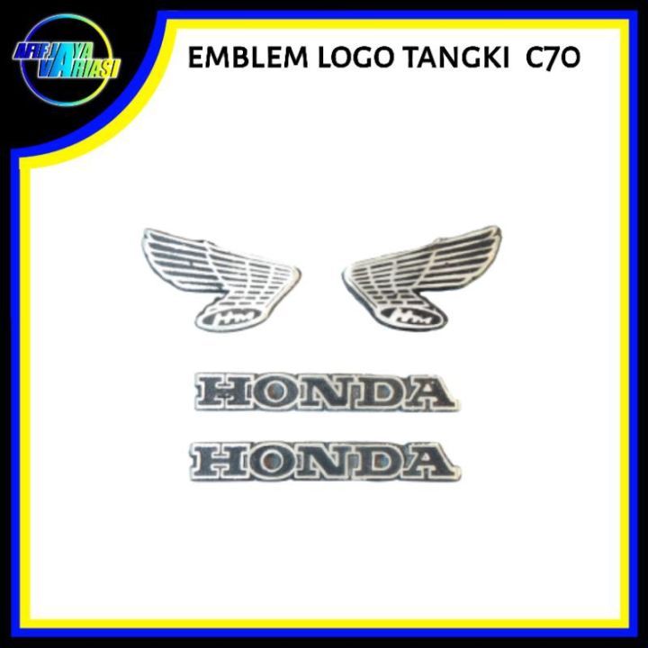 Emblem logo tangki honda bahan aluminium termurah | Lazada Indonesia
