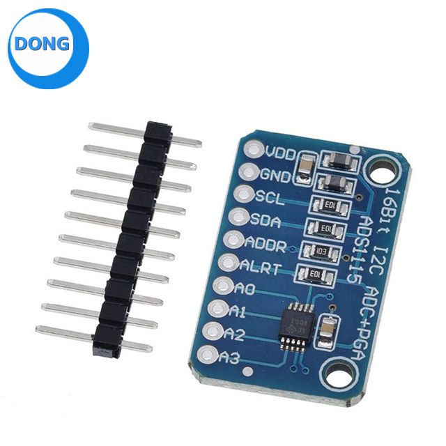 ADS1115 I2C ADC Analog to Digital Converter 4 Channel 16-Bit โมดูลแปลง ...