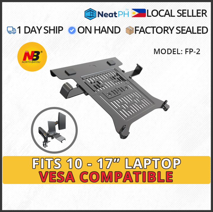 NB North Bayou VESA Laptop Mount Holder Laptop Tray FP-2 (Fits Display ...