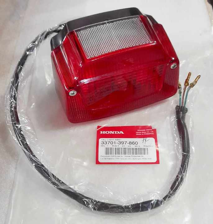 Honda Original Genuine Parts Tail light Assembly for Tmx 155 (33701-397 ...