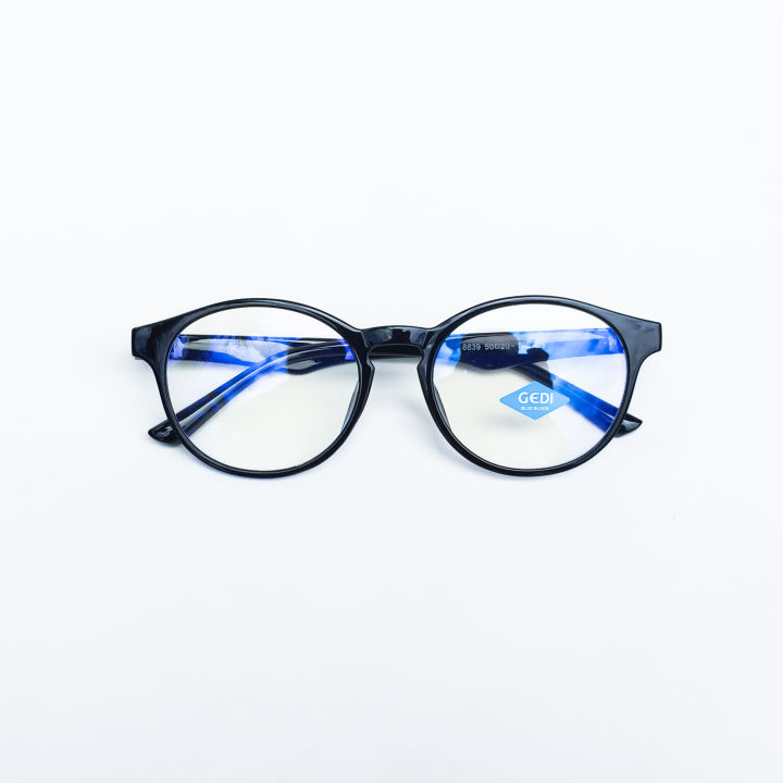 แว่นตากรองแสงสีฟ้า เลนส์บลูบล็อคแท้ blueblock ทรงหยดน้ำ | Lazada.co.th