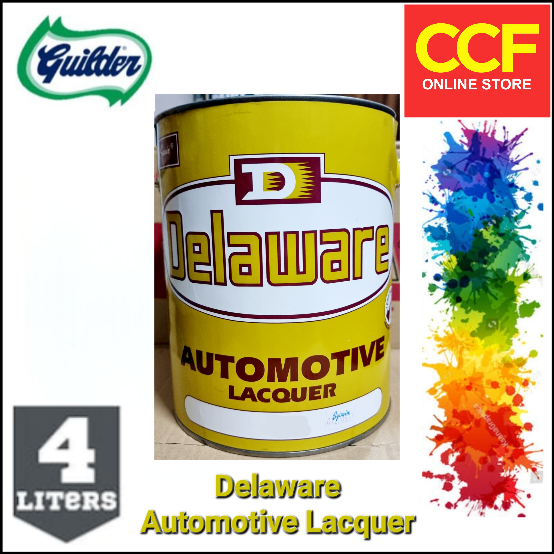 Delaware Automotive Lacquer Paint Gallon 4 Liters Each Color Sold ...