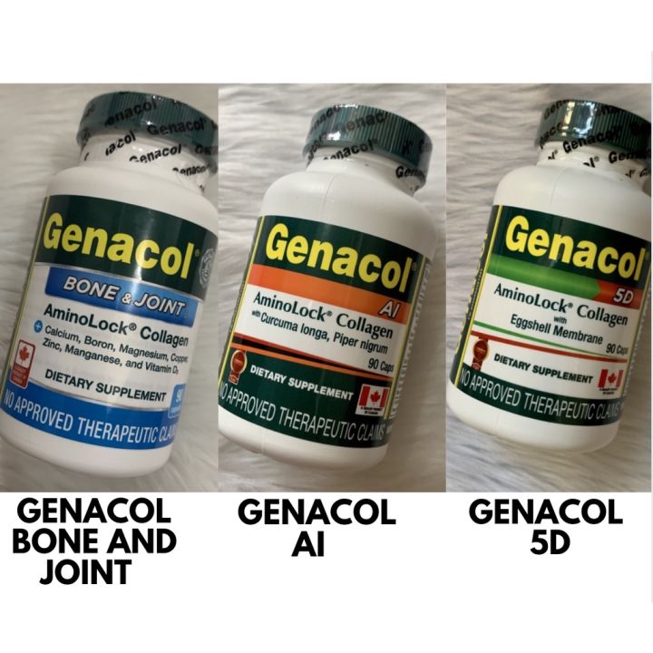 Genacol Bone and Joint Aminolock Collagen, AI and 5D | Lazada PH