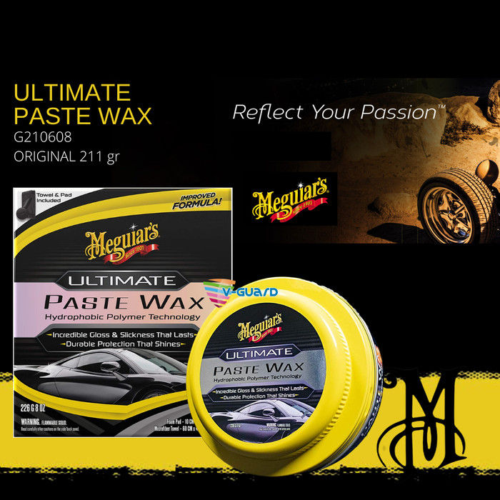 Meguiars Ultimate Paste Wax - VGuard | Lazada Indonesia