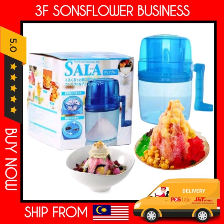 Pengisar ABC/Ais Kacang/ Mesin Ais Batu/ Sala Ice Crusher Grinder Snow ...