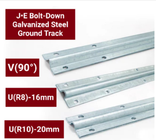 【COD】 Stainless Steel 1M/PC R8/R10/DV Sliding Gate Rail Track Hardware ...