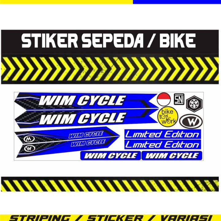 COD/ Sticker bike Stiker sepedah universal Striping Sepeda STIKER ...