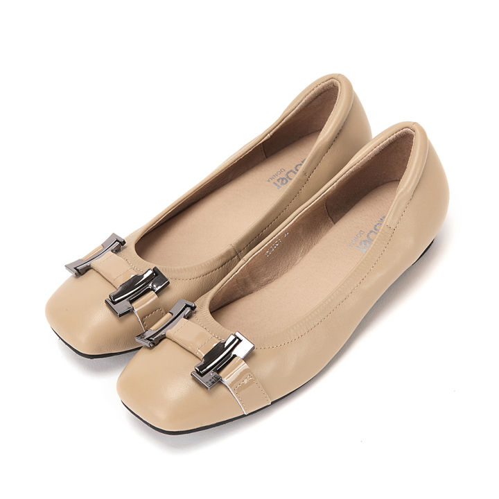 Pabder CS3581 Square Toe Flats | Lazada PH