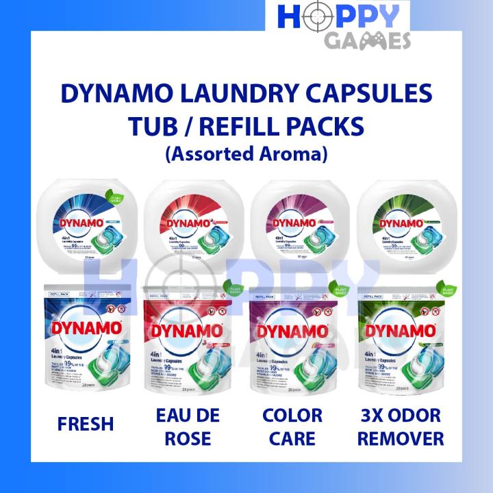 Dynamo Laundry Capsules Laundry Pods Laundry Detergent Tub Refill Pack ...