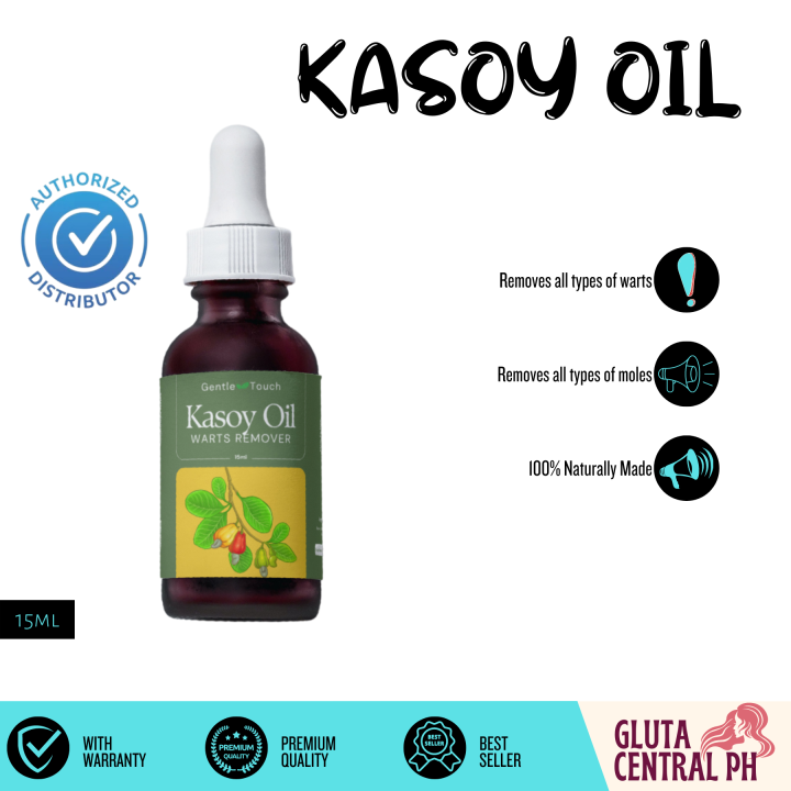 Pure Organic Kasoy Oil 15ml by Gentle Touch Pantanggal ng nakakadiring ...
