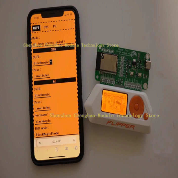 Flipper Zero Wi Fi development board NRF24ESP32 CC1101 module ESP8266 ...