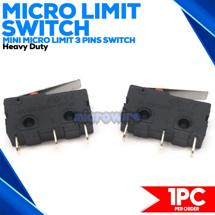 Micro Mini 3 Pins Limit Power Switch NC NO SPDT ON OFF 5A up to 220V AC ...