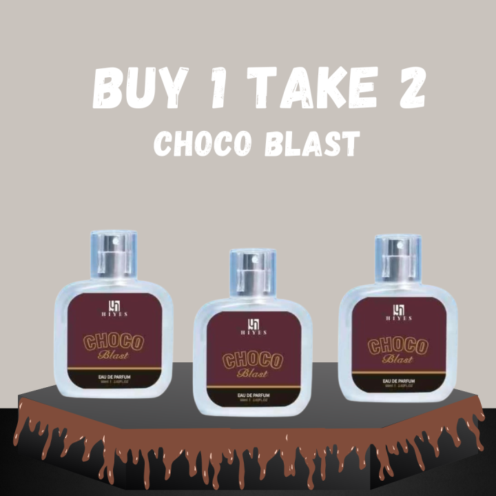 Choco Blast Premium Unisex Fragrance Set - Buy 1 Get 2 Free, Woody ...