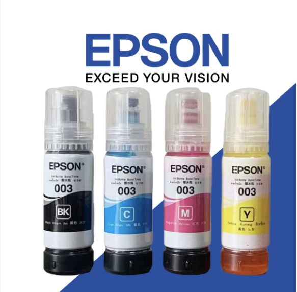 ORIGINAL Epson 003 T003 65ML FOR PRINTER L1110 / L3100 / L3101 /L3110 ...