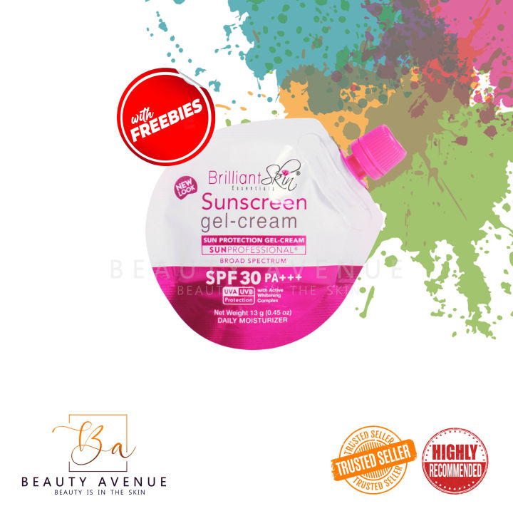 Brilliant Skin Sunscreen Gel-Cream UVA-UVB Protection SPF 13G (WITH ...