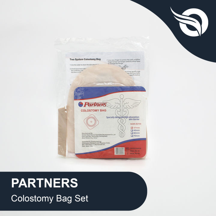 PARTNERS Colostomy Bag Set Pack | Lazada PH