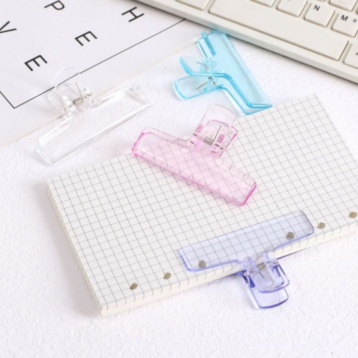 ORIGE HOUSE Korean 2pcs Bookmark Binder Dovetail Clamp Test Paper ...