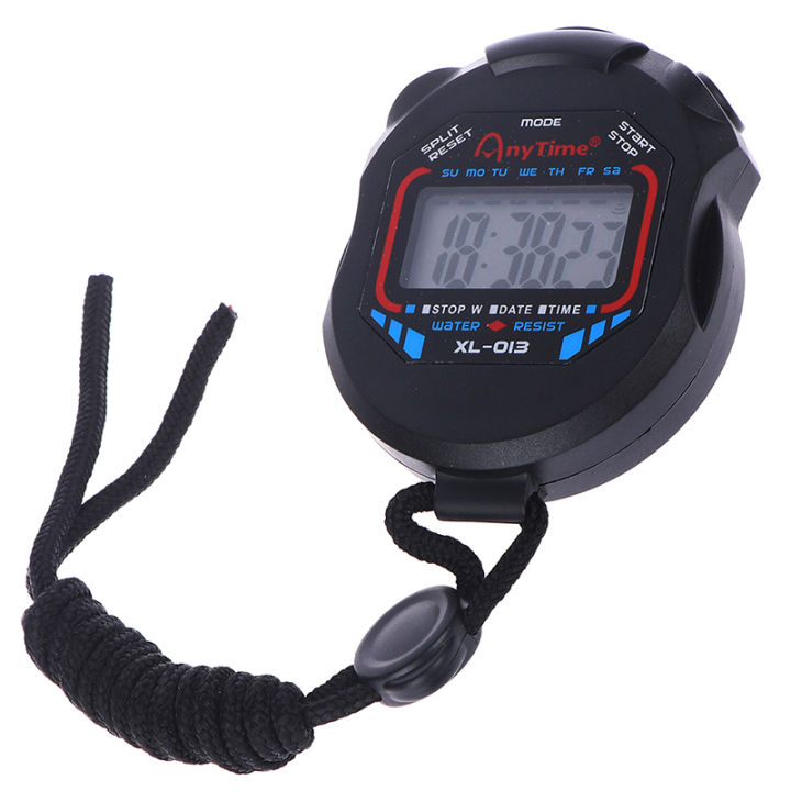 Habilulu LCD Digital Professional Chronograph Timer Counter Stop Watch ...