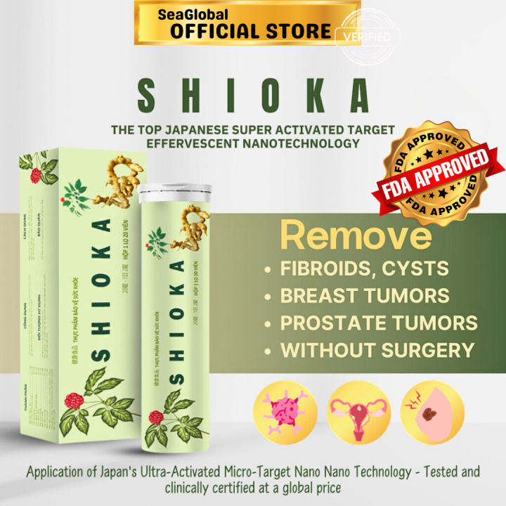 Shioka Japan Top Herbal Effervescent Tablet Supports The Treatment of ...