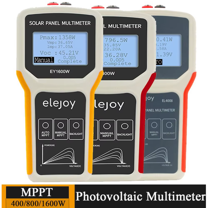 EL400B/ EY800W / EY1600W Photovoltaic Panel Multimeter Auto/ Manual ...