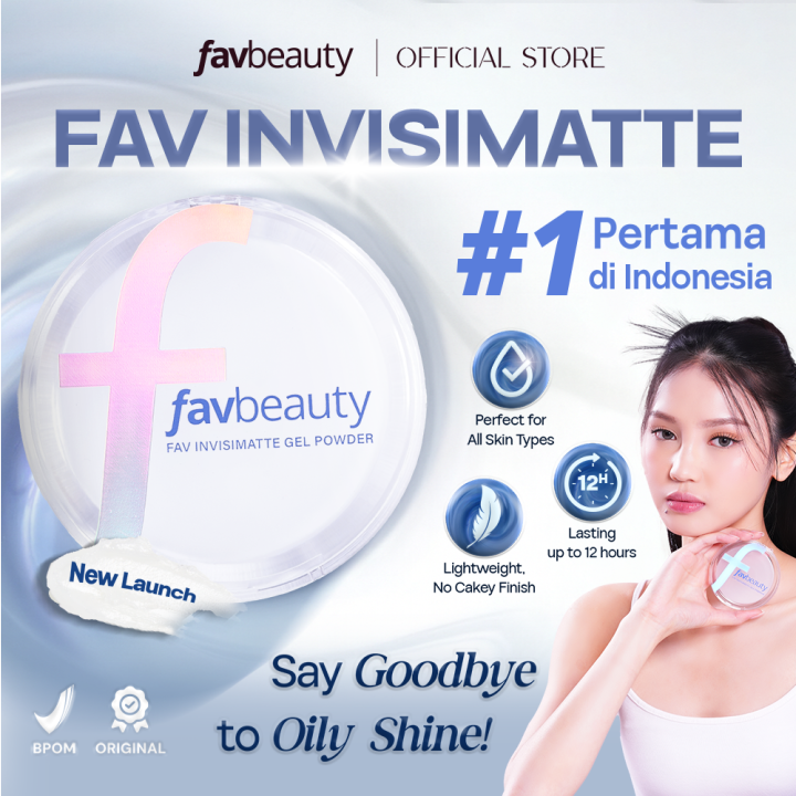 [PRODUK VIRAL] Fav Beauty Invisimatte Gel Powder | Oil Control Matte ...