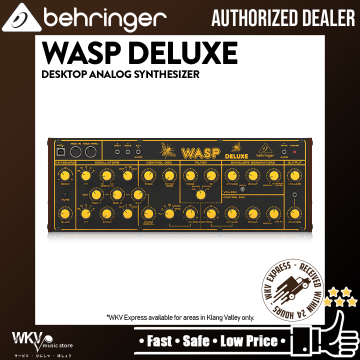 Behringer Wasp Deluxe Desktop Analog Synthesizer | Lazada