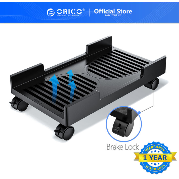 ORICO ABS Computer CPU Stand with Wheels Stable Vertical Stand For ...