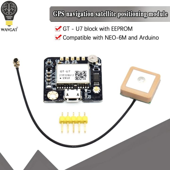 GT-U7 GPS module navigation satellite positioning compatible NEO-6M 51 ... GT-U7 GPS module navigation satellite positioning compatible NEO-6M 51 ...
