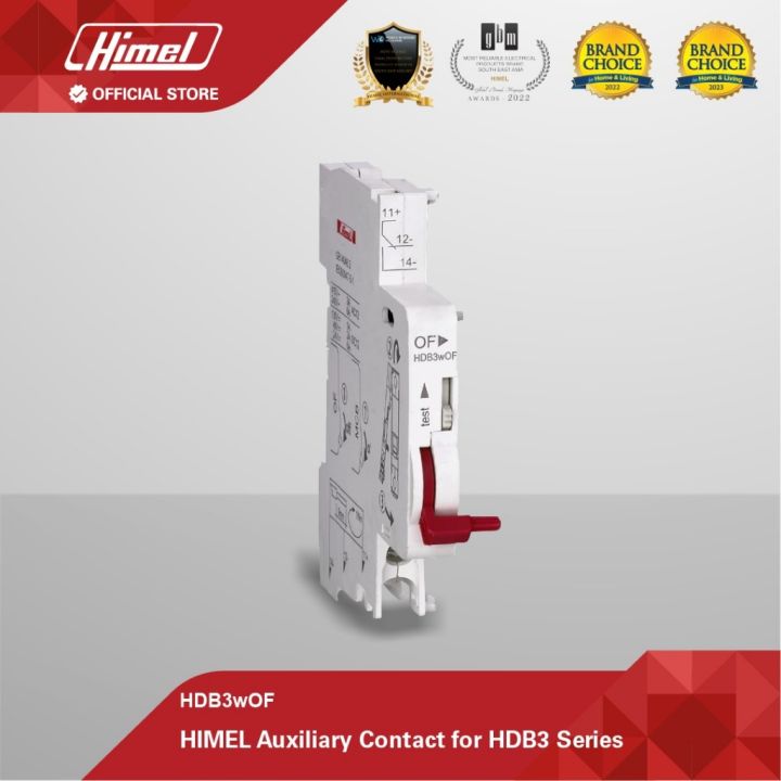 HIMEL Auxiliary Contact for HDB3 Series - HDB3wOF | Lazada Indonesia