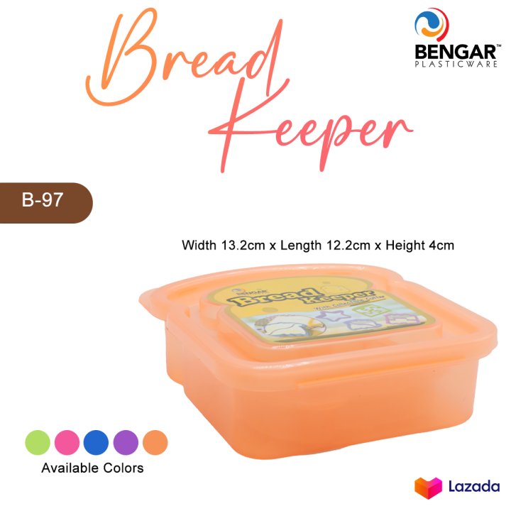 bread keeper with cover bread storage keeper food keeper plastic ware ...