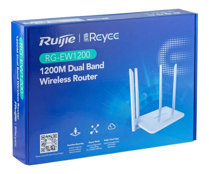 Ruijie Reyee RG-EW1200 Dual-Band Wireless Router AC MU Mimo | Lazada ...