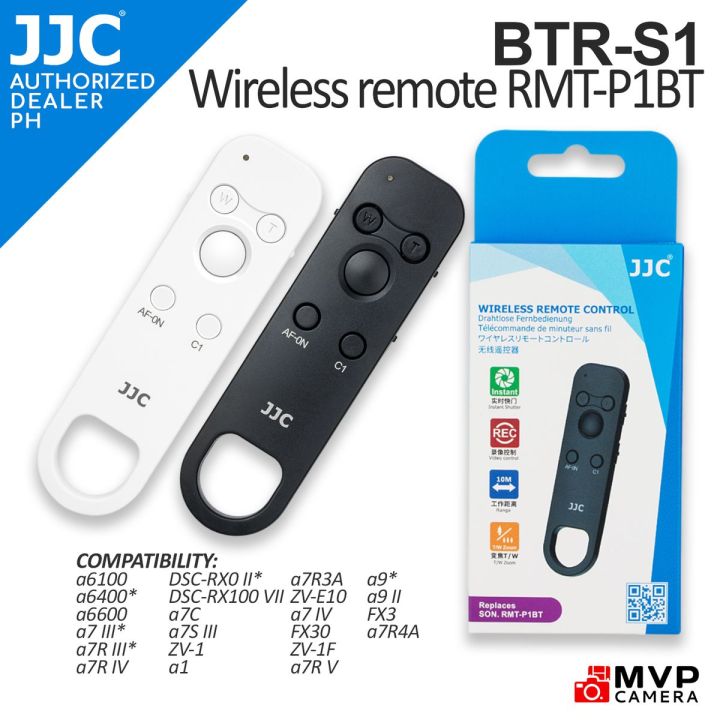 [AUTHORIZED PH] JJC BTR-S1 Bluetooth Wireless Remote Control Shutter Release Replaces Sony RMT ...