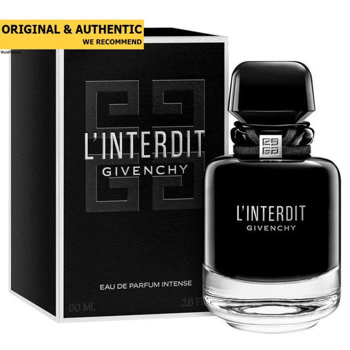 Givenchy L'Interdit Eau de Parfum Intense 35 ml., 80 ml. | Lazada.co.th