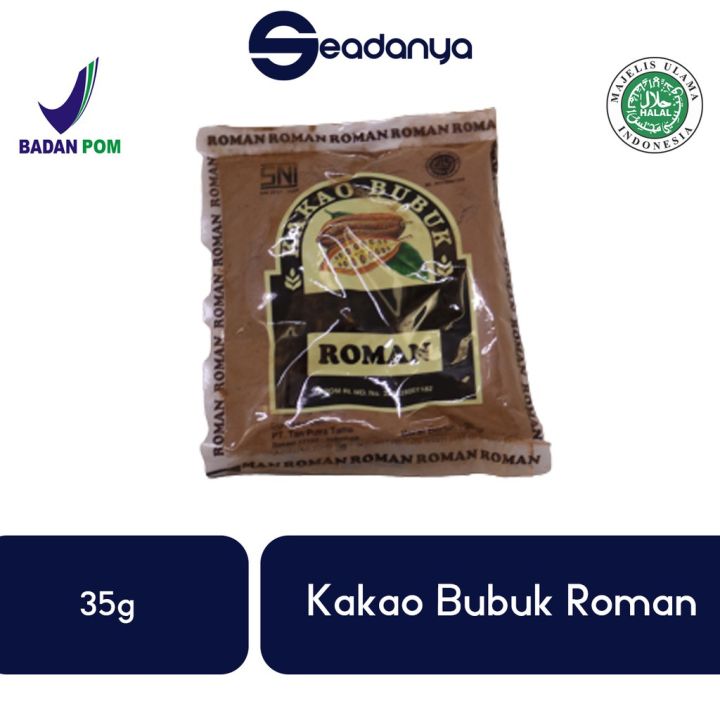 Kakao Bubuk Roman 35g - Halal MUI & BPOM | Lazada Indonesia