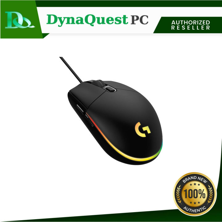 LOGITECH G102 LIGHTSYNC GAMING MOUSE (BLACK / WHITE) | Lazada PH