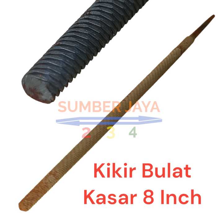 KIKIR BESI LINGKARAN / BULAT 8 INCH / KIKIR BESI LINGKARAN KASAR 8 INCH ...