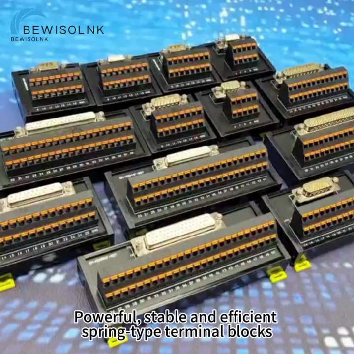 [Sunbird]Shrapnel type DB15 male and female relay terminal block ...