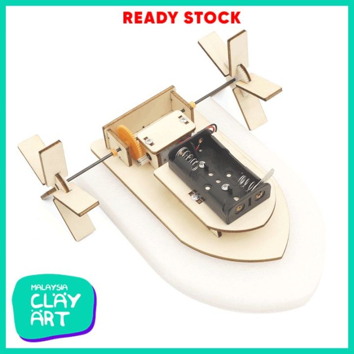 Paddle Boat DIY Puzzle Pack STEM Toy | Science Education Set with ...