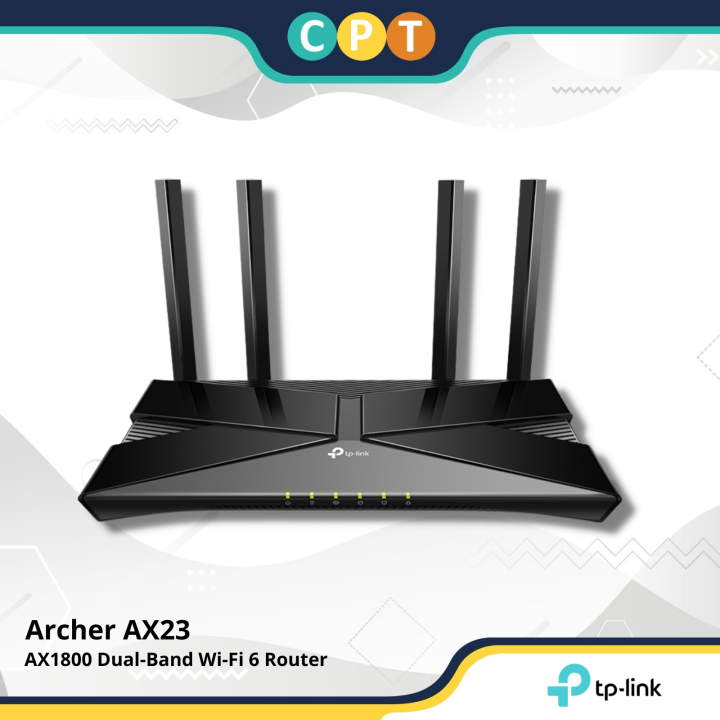 TP-Link Archer AX23 AX1800 Dual Band Gigabit Wi-Fi 6 Router | Lazada PH
